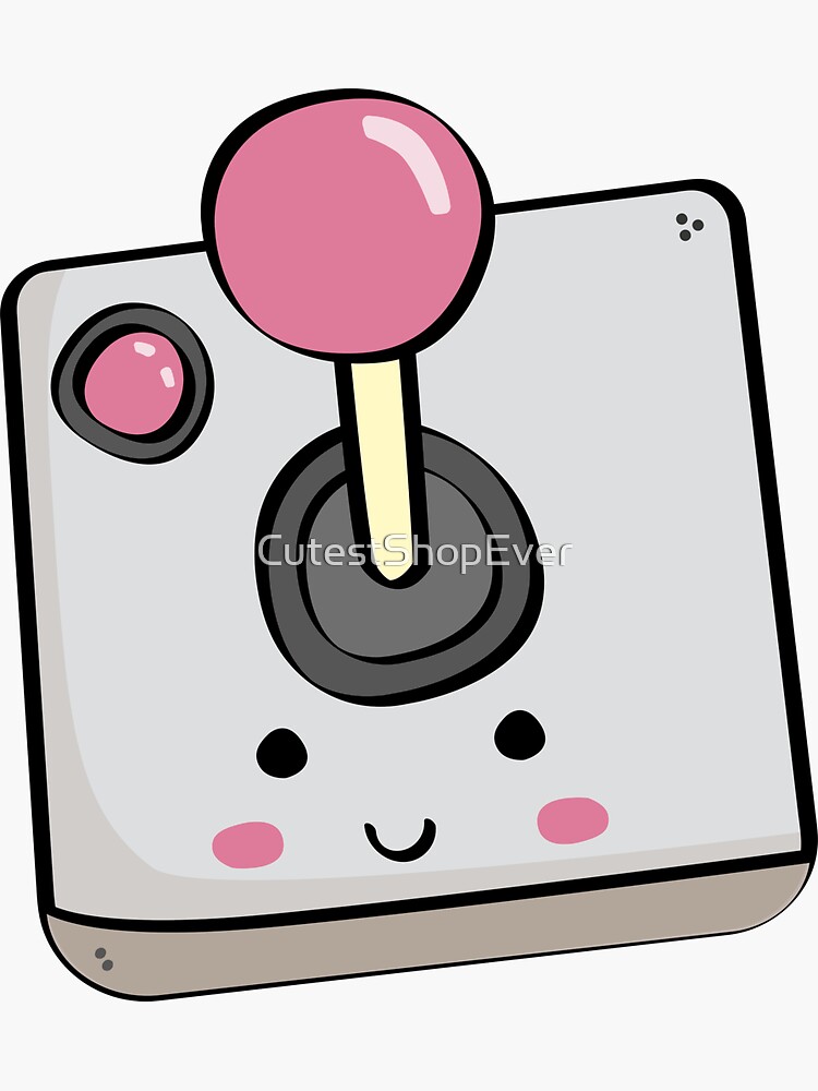 "Cute joystik illustration, version 2" Sticker for Sale by ...