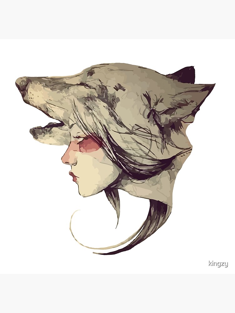 "She Wolf" Poster by kingzy | Redbubble