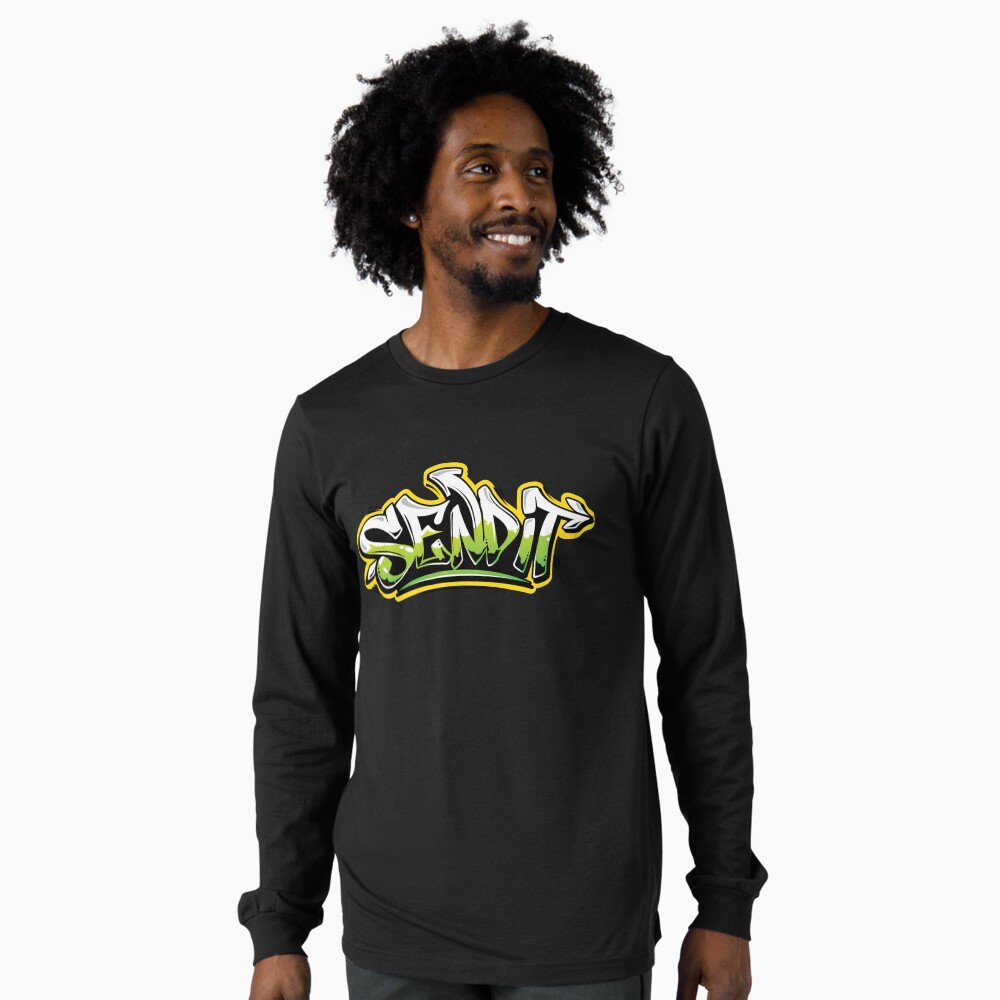 "Send it graffiti" Sticker for Sale by D4mon | Redbubble