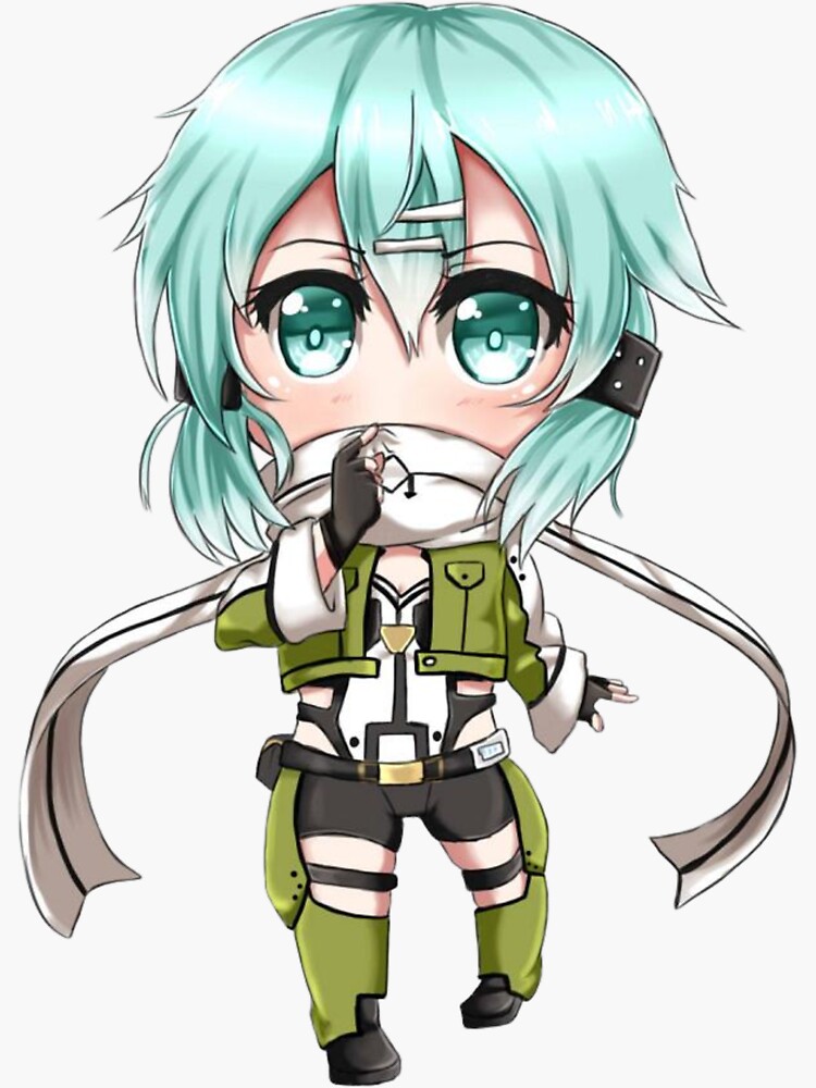 "Sinon" Sticker for Sale by SUZANA01 | Redbubble