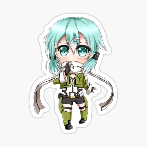 "Sinon" Sticker for Sale by SUZANA01 | Redbubble