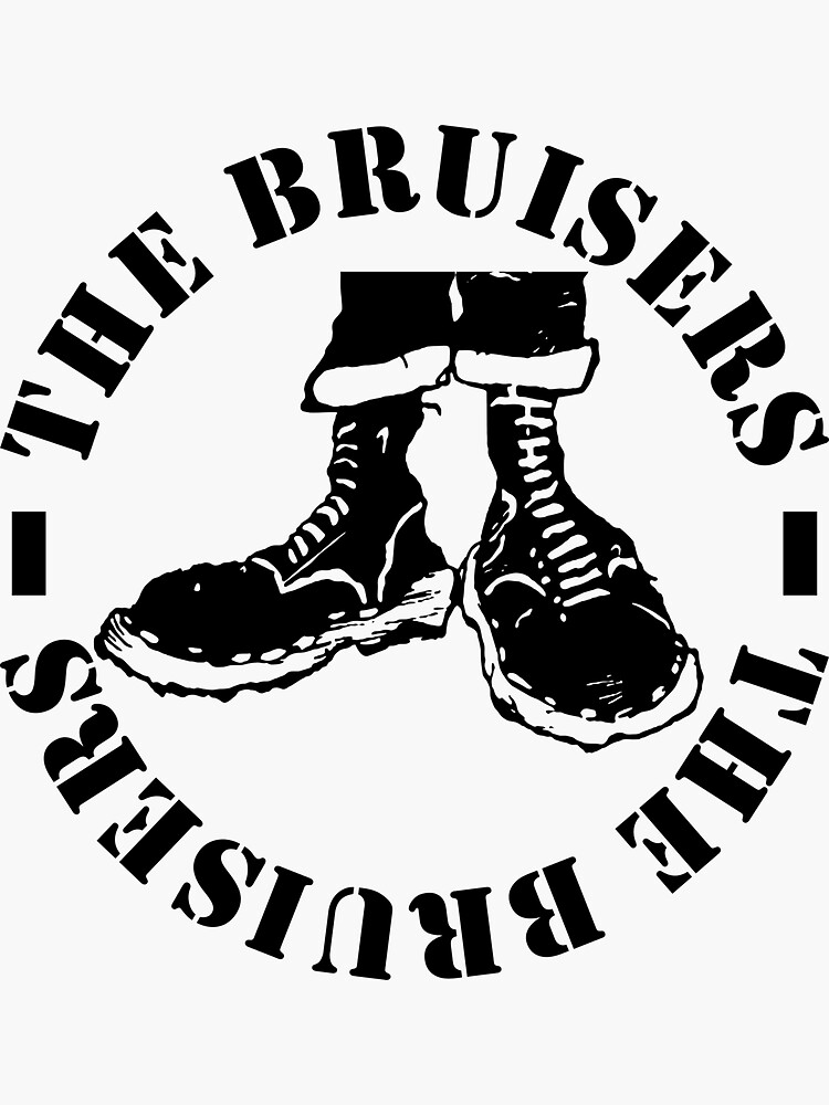 "THE BRUISERS BAND" Sticker for Sale by monoremadison | Redbubble