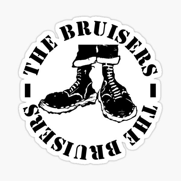 "THE BRUISERS BAND" Sticker for Sale by monoremadison | Redbubble