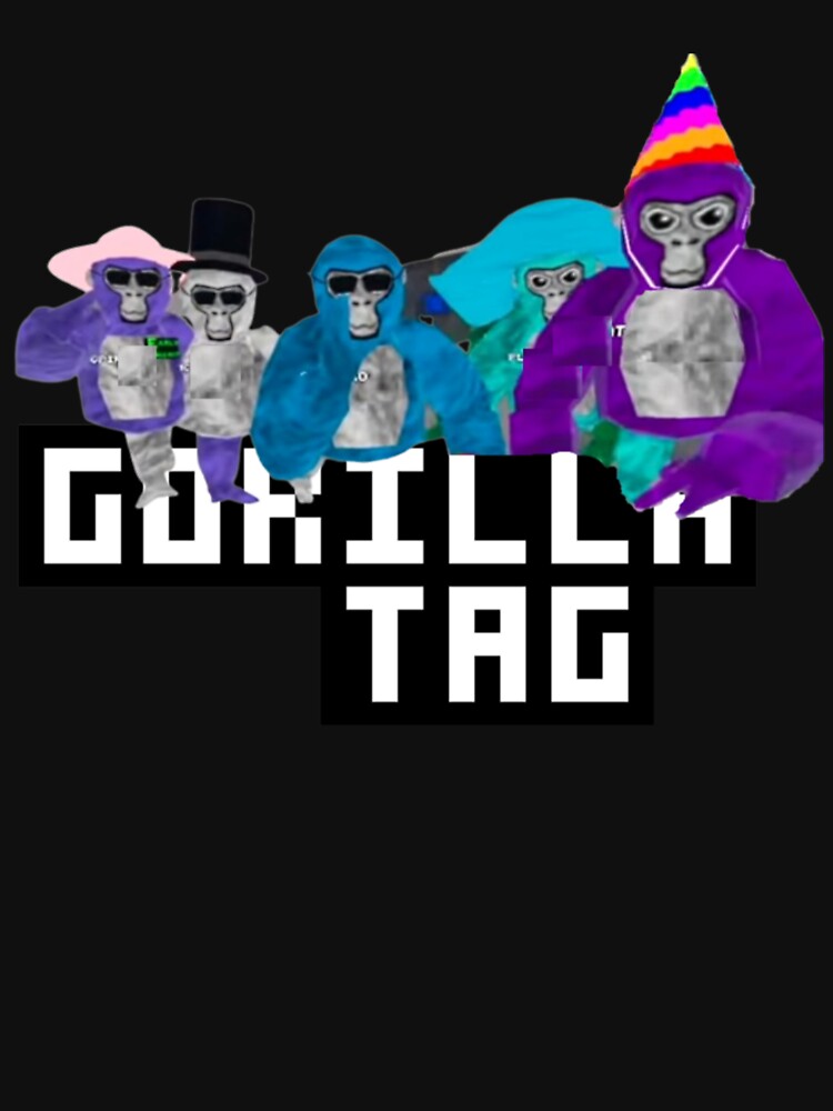 "Gorilla Tag Merch Gorilla Tag Party Time Birthday Gang Tees" Pullover ...