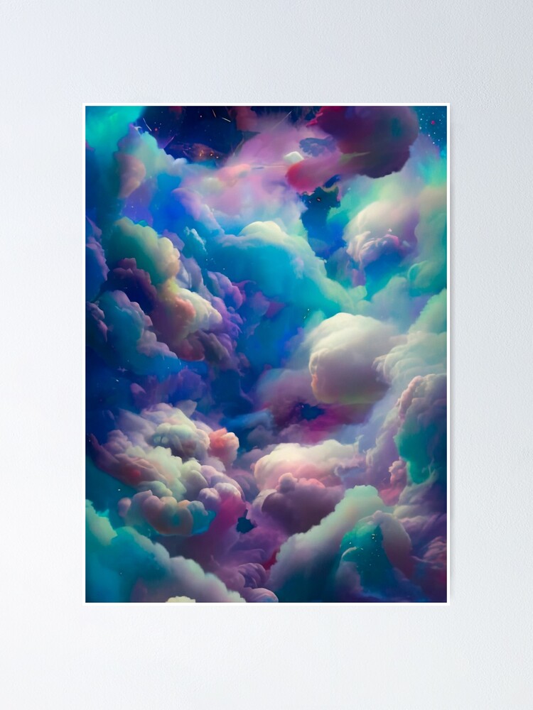 "on cloud nine" Poster for Sale by MagicalPegasus | Redbubble