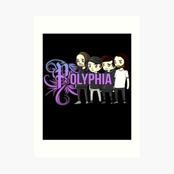 "Polyphia Merch Polyphia Merch Polyphia band Chibi" Art Print for Sale ...