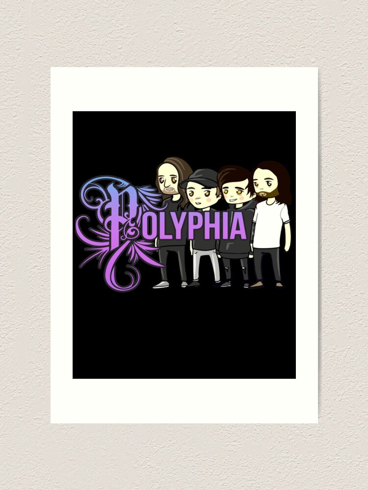 "Polyphia Merch Polyphia Merch Polyphia band Chibi" Art Print for Sale ...