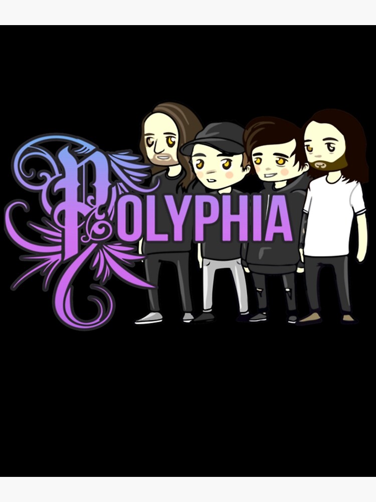 "Polyphia Merch Polyphia Merch Polyphia band Chibi" Art Print for Sale ...