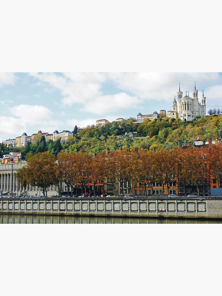"Autumn Colors in Lyon, City of France" Sticker for Sale by ...