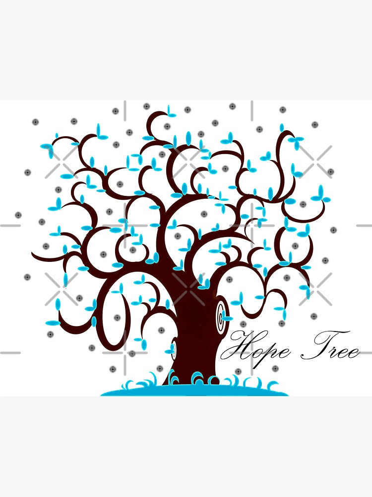 "Hope tree " Sticker for Sale by shirleycutecard | Redbubble