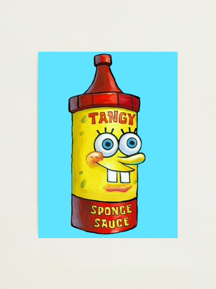 "Tangy Sponge Sauce" Photographic Print for Sale by dalmemes | Redbubble