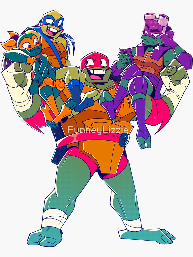 "Oh Raph is so strong I love him" Sticker for Sale by FunneyLizzie ...