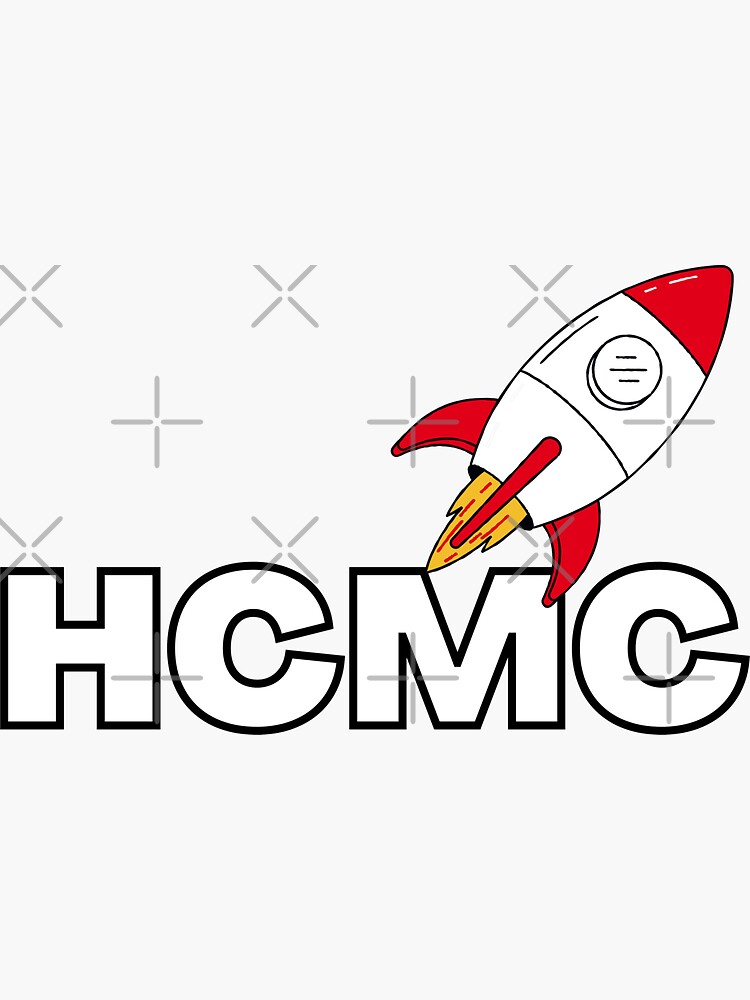 "HCMC To The Moon, NAKED Stock" Sticker for Sale by GalleryHeart ...