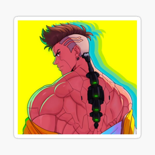"cyberpunk edgerunners - lucy" Sticker for Sale by vallshopp | Redbubble