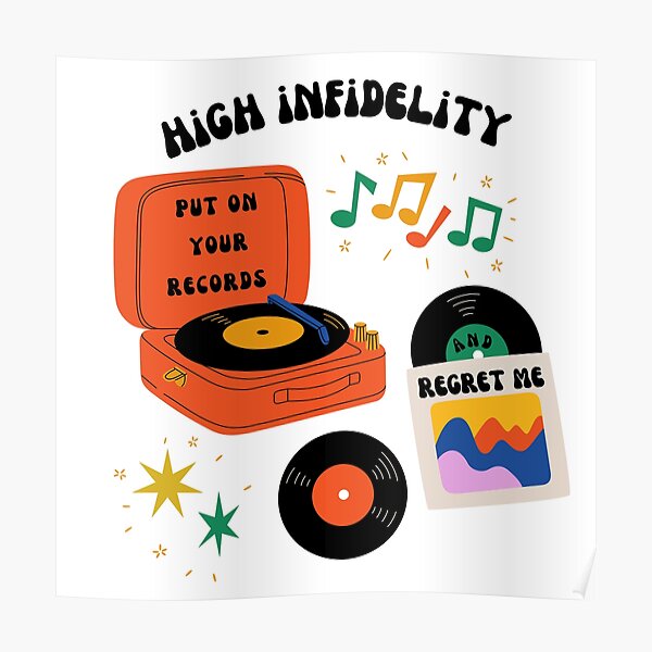 "Taylor Swift - Midnights - High Infidelity" Poster for Sale by Willow ...