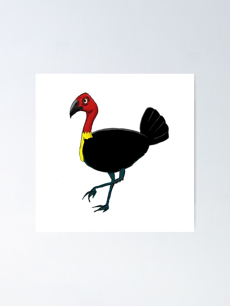 "Australian Bush Turkey" Poster by TimmyGumnut | Redbubble