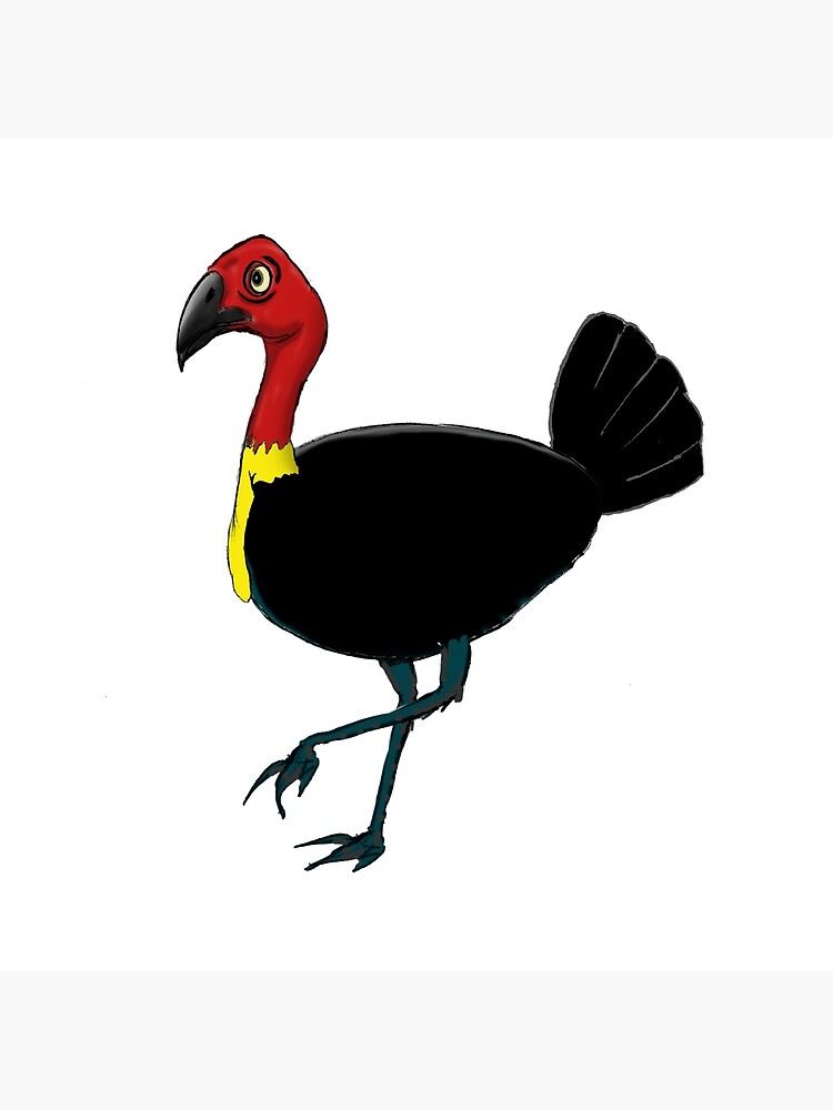 "Australian Bush Turkey" Art Board Print for Sale by TimmyGumnut ...