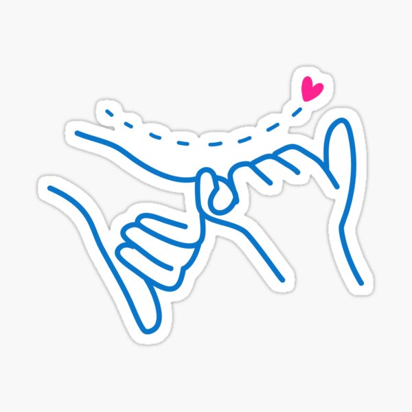 Friendship Design Sticker For Sale By Khnifssa Redbubble