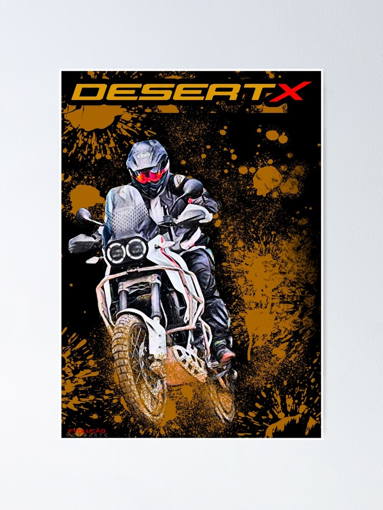 "Ducati Rally Desert-X Big trail" Poster for Sale by Evomotoarte ...