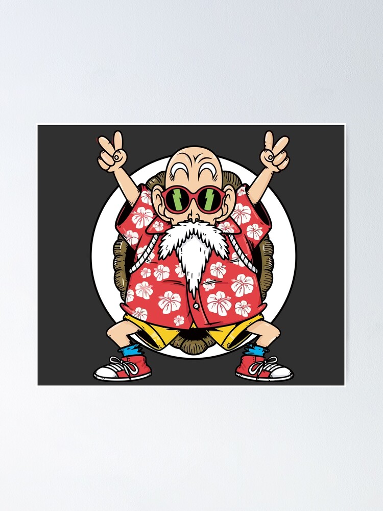 " Dragon Ball Master Roshi" Poster for Sale by dagoberto88 | Redbubble