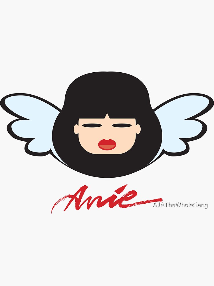 "Little Angel Annie Logo Annie Color A02" Sticker for Sale by ...