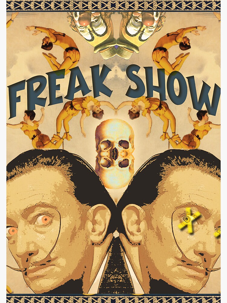 Cuaderno de espiral «CARTEL DEL ESPECTÁCULO FREAK del vintage | LSD ...