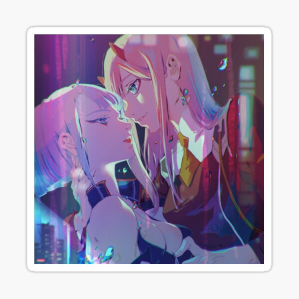 "cyberpunk edgerunners - lucy" Sticker for Sale by vallshopp | Redbubble