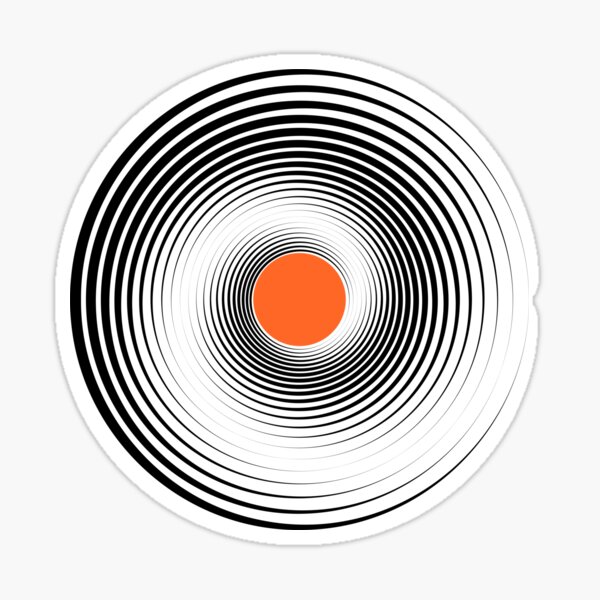 "Spin" Sticker for Sale by maxdrekker | Redbubble