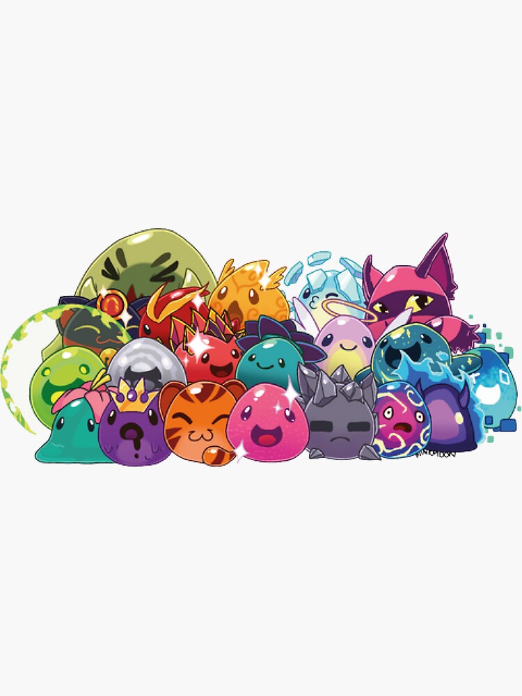 "cute Slime Rancher 2" Sticker for Sale by zabia123 | Redbubble