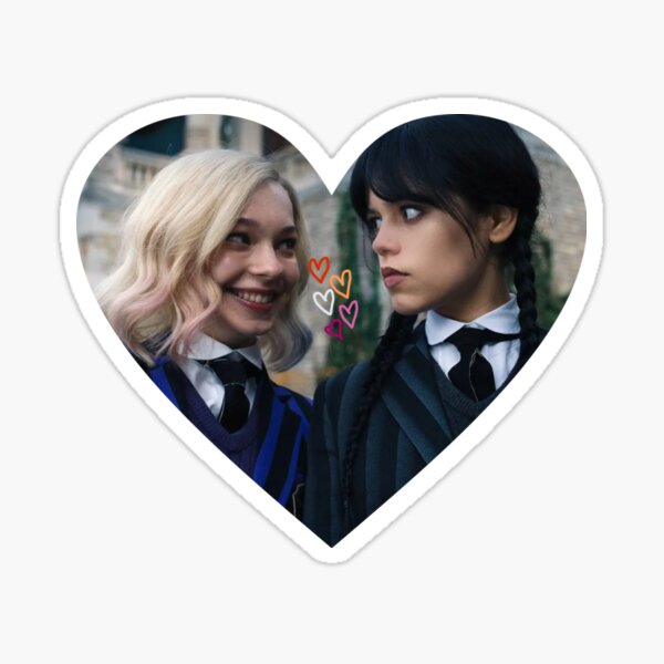 "wenclair wednesday addams enid sinclair" Sticker for Sale by ...