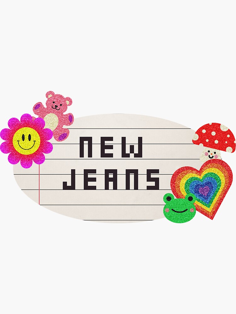 "NewJeans y2k design newjeans Kpop" Sticker for Sale by Elinatpwk ...