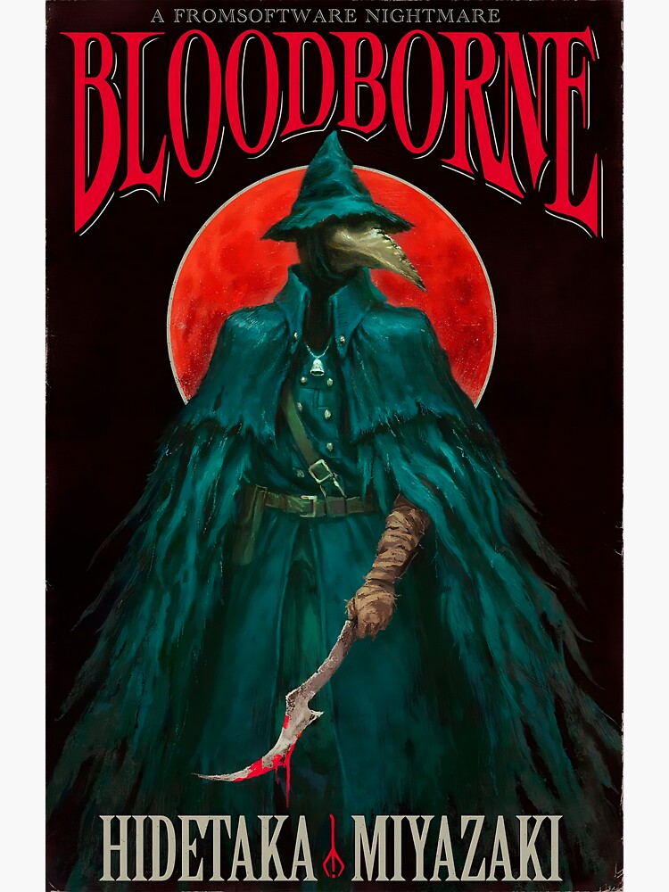 "Bloodborne" Sticker for Sale by inkomodo | Redbubble