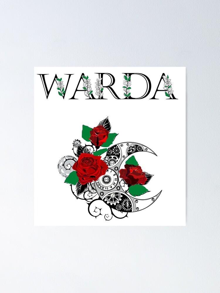 "Warda (rose in Arabic)" Poster for Sale by shinewithodette | Redbubble