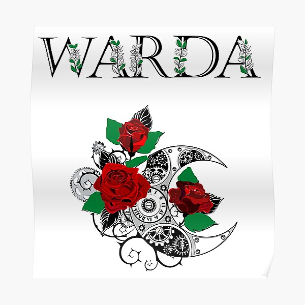 "Warda (rose in Arabic)" Poster for Sale by shinewithodette | Redbubble