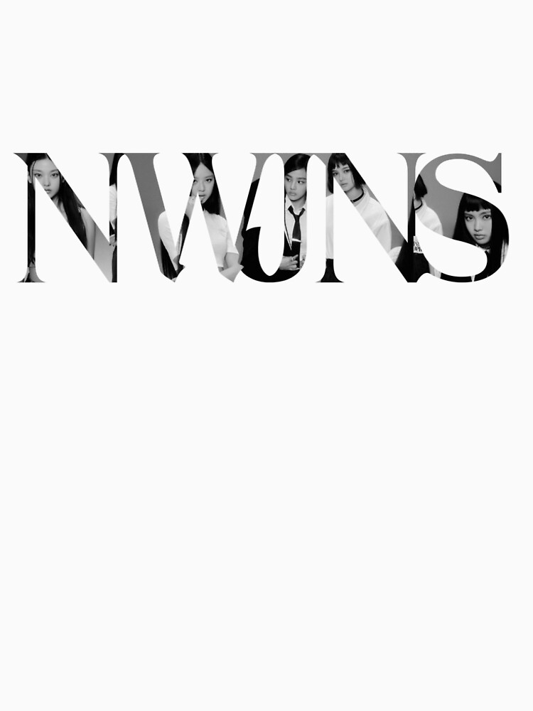 "NewJeans NWJNS logo sticker letters" T-shirt for Sale by Elinatpwk ...