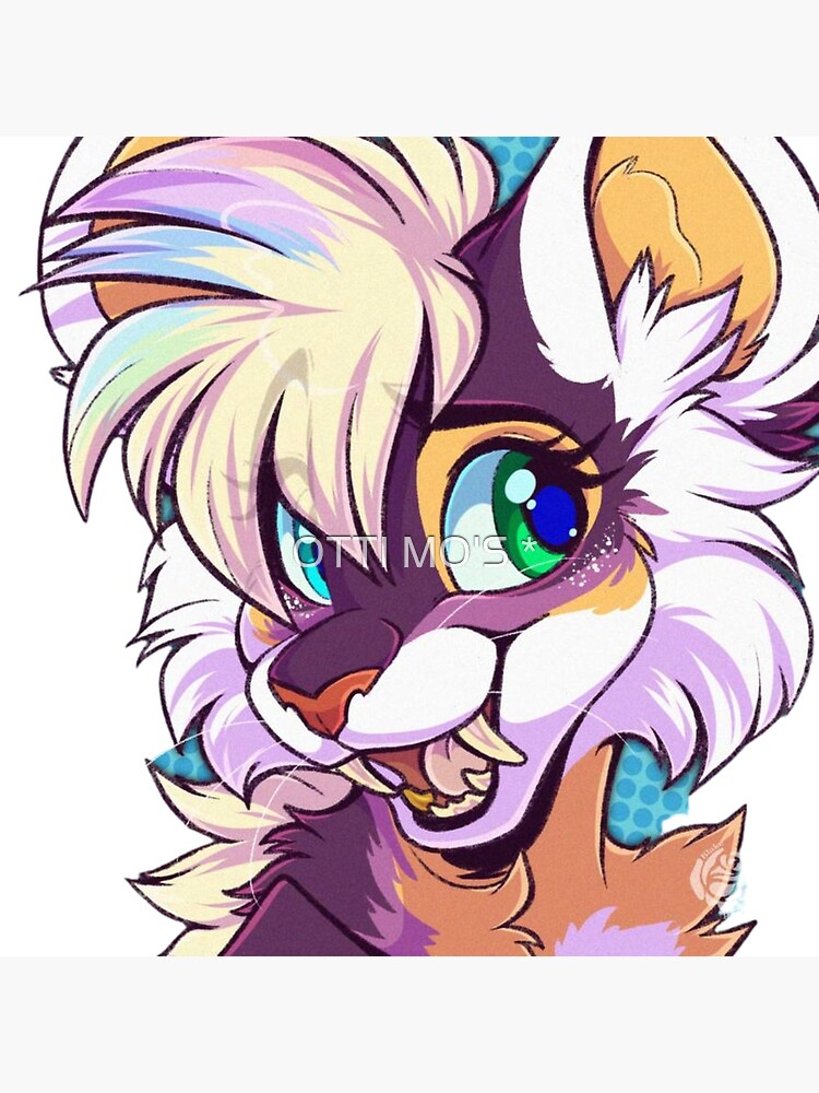 "Furry art, Furry fan," Poster for Sale by ATTERBI | Redbubble