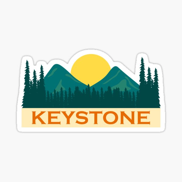 "Keystone Resort" Sticker for Sale by manmayacool12 | Redbubble