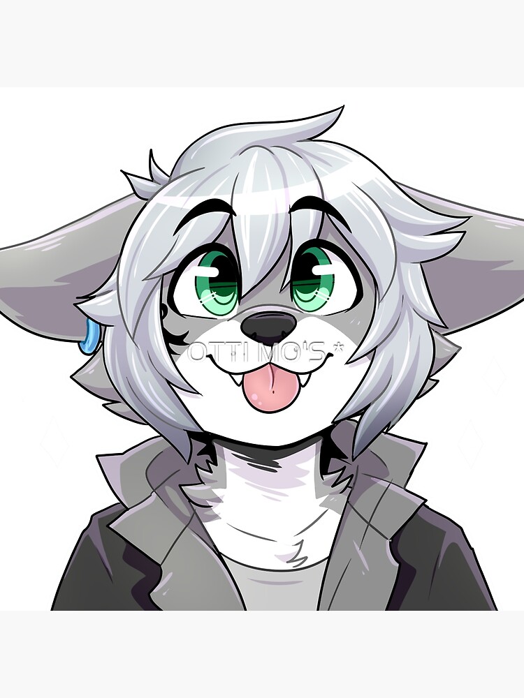 "Cool Furry art, Furry fan," Poster for Sale by ATTERBI | Redbubble