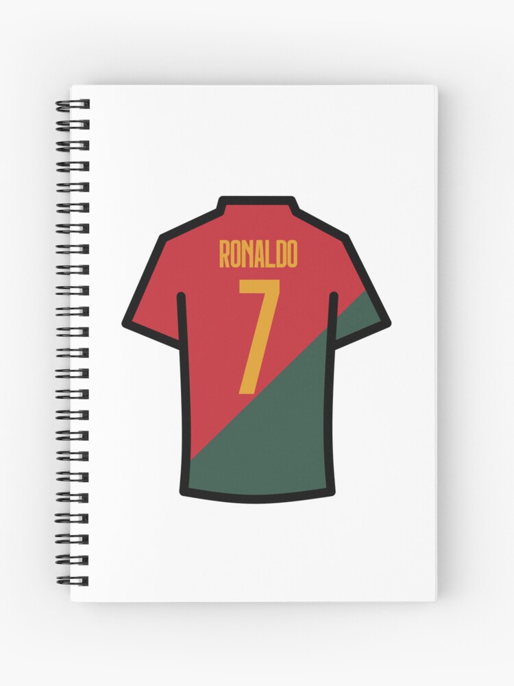 "Ronaldo #7 POR Red Green 22 Football Jersey" Journal for Sale by ...