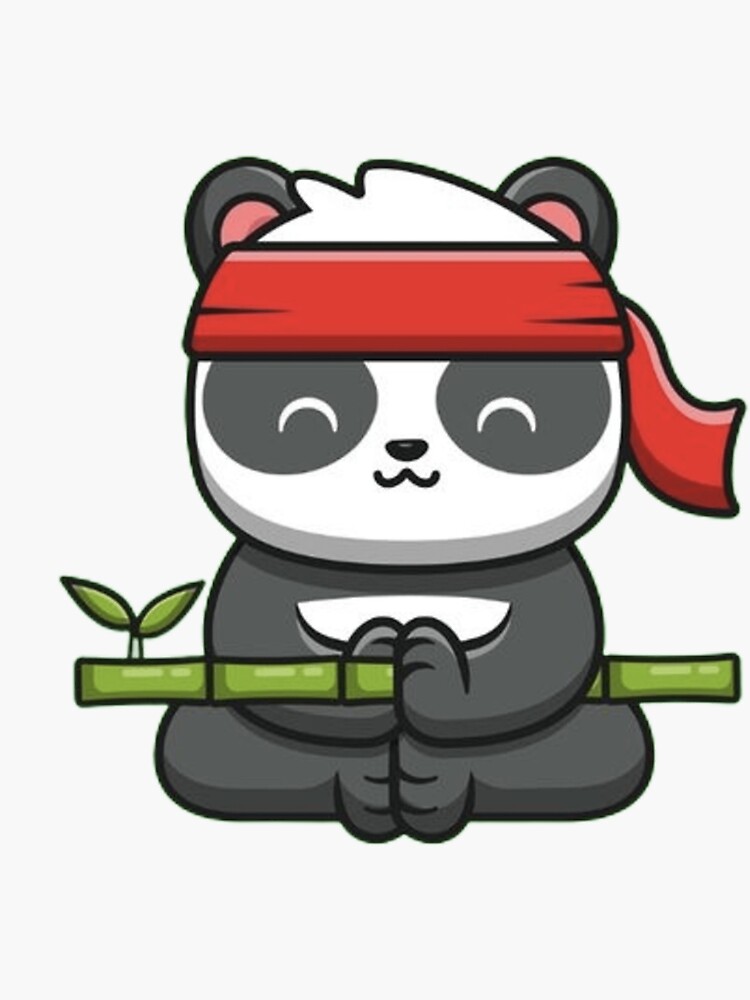 "Kung Fu Panda" Sticker for Sale by Panda-Crew | Redbubble