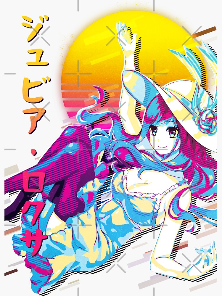 "Juvia Lockser" Sticker for Sale by 80sRetroArt | Redbubble