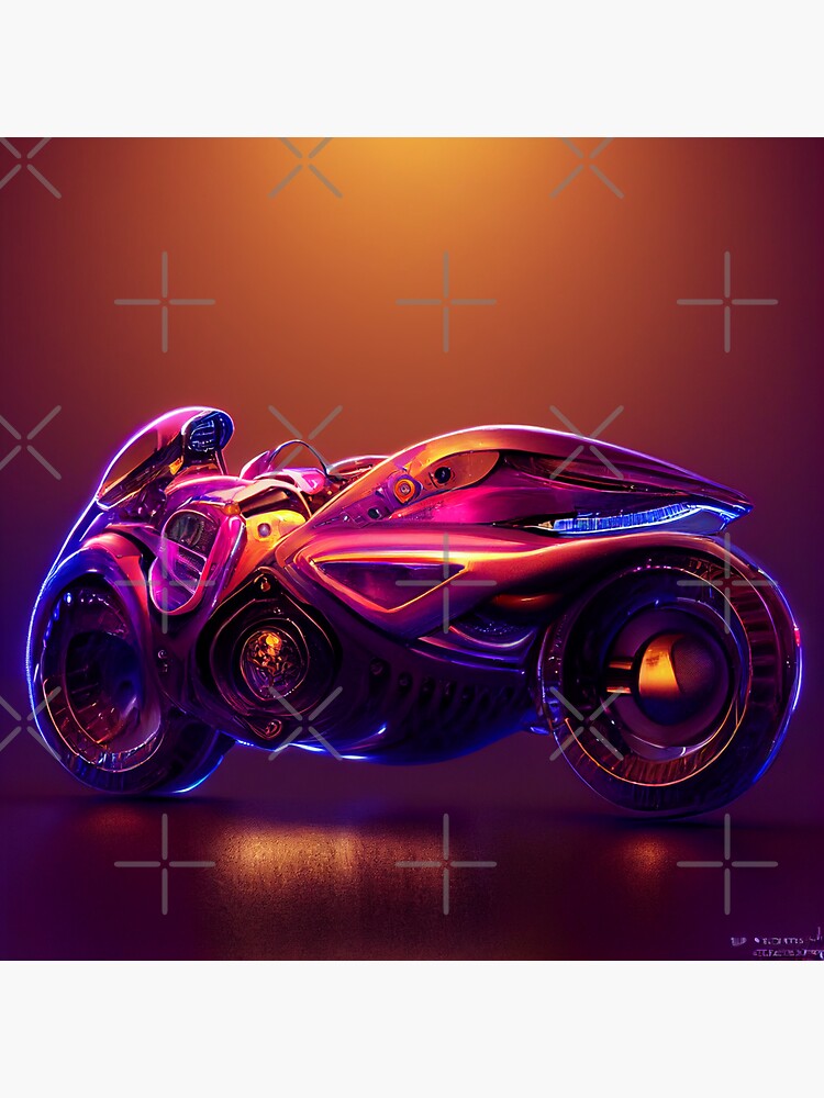 "futuristic superbike" Sticker for Sale by beluxe | Redbubble
