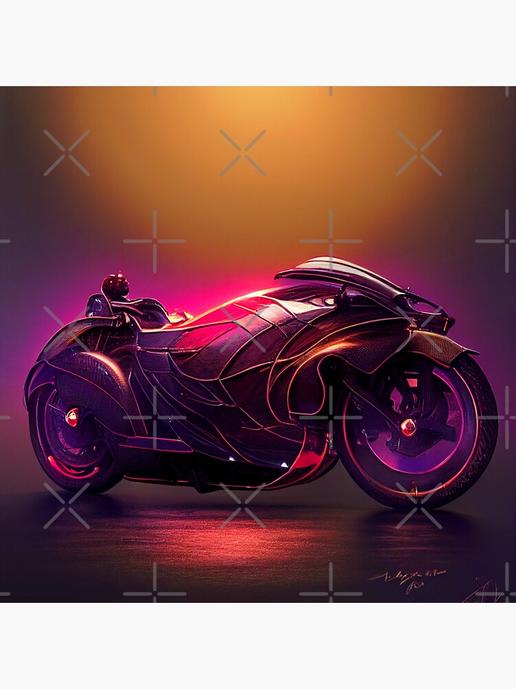 "futuristic superbike" Sticker for Sale by beluxe | Redbubble