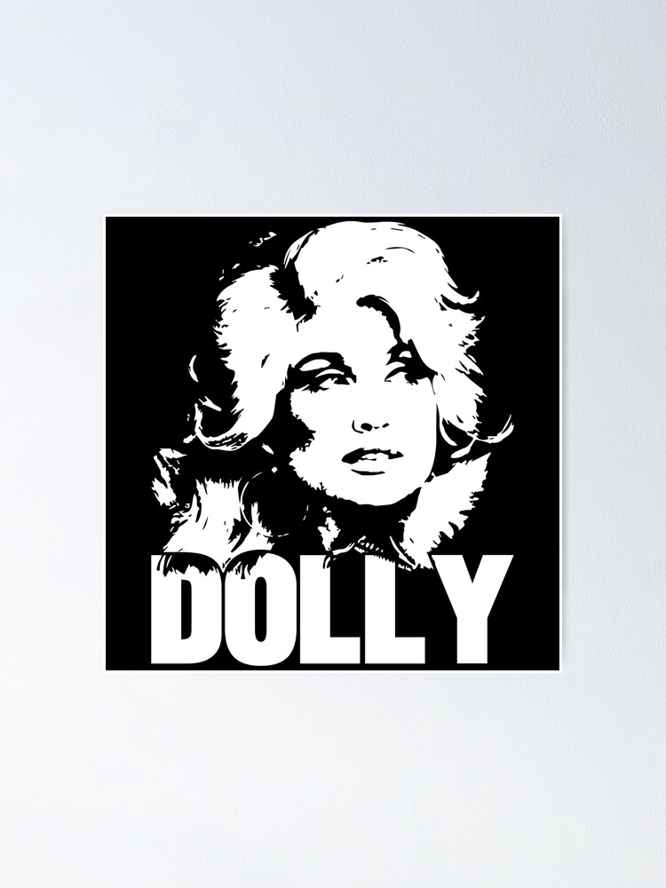 "Dolly Parton designs " Poster for Sale by Colors-up | Redbubble
