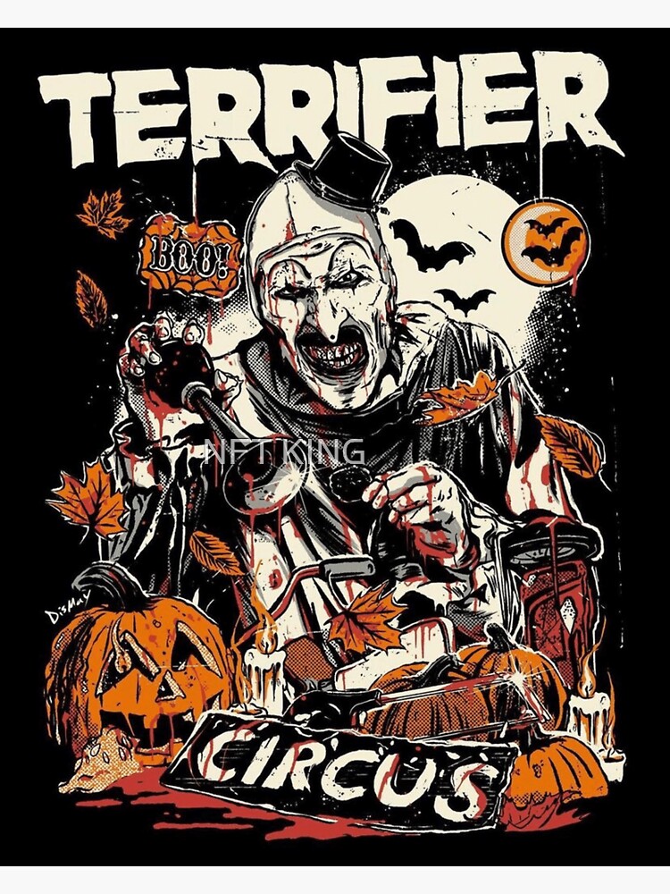 "Terrifier" Sticker for Sale by Talk-C | Redbubble