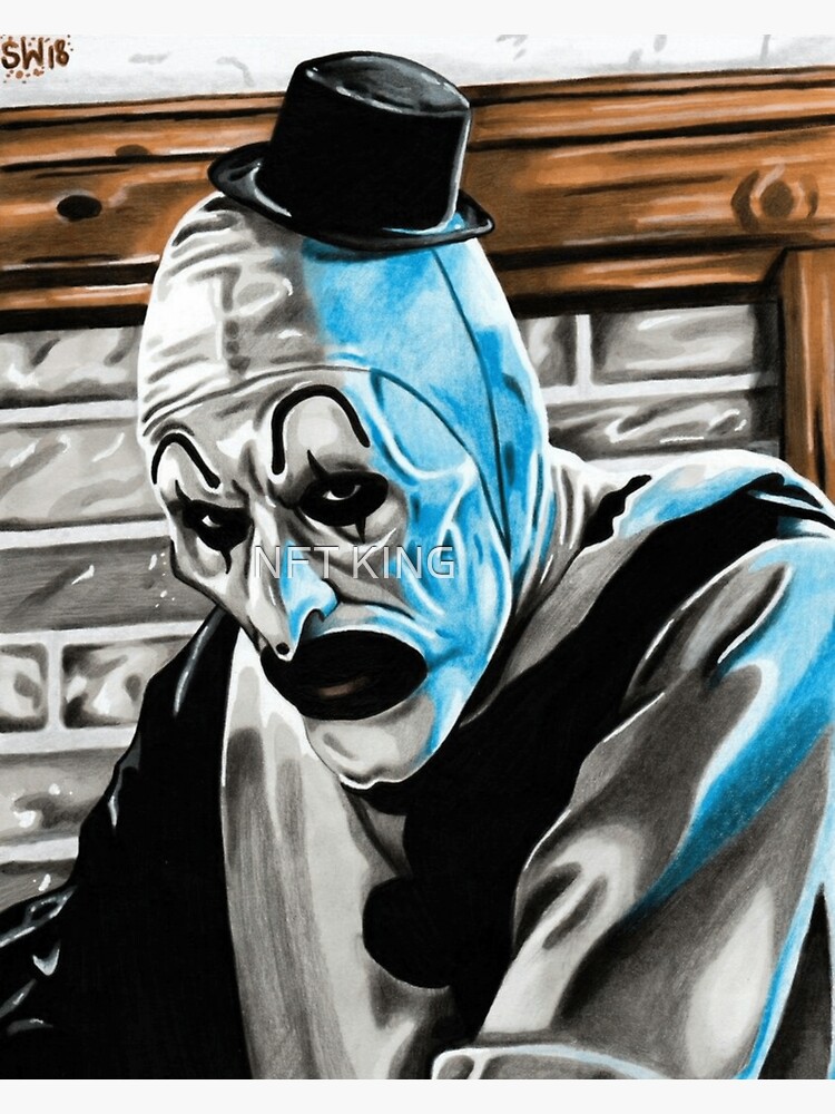 "Terrifier" Sticker for Sale by Talk-C | Redbubble