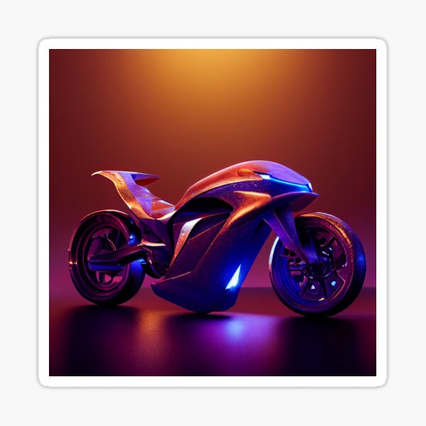 "futuristic superbike" Sticker for Sale by beluxe | Redbubble