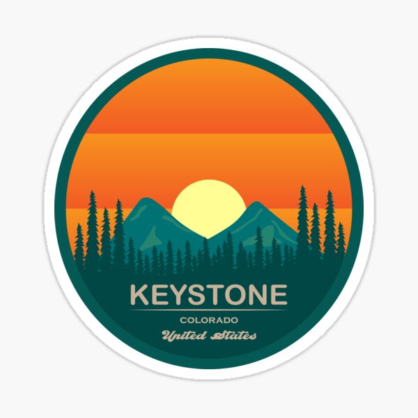 "Keystone Resort" Sticker for Sale by manmayacool12 | Redbubble