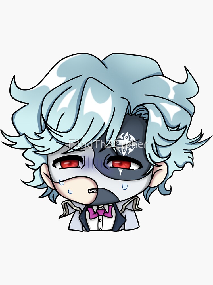 "Dottore Chibi Emote" Sticker for Sale by F1ndTh3C1pher | Redbubble