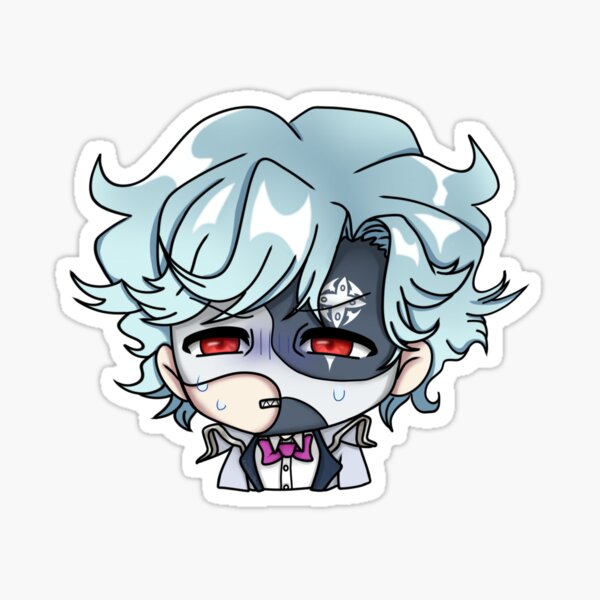 "Dottore Chibi Emote" Sticker for Sale by F1ndTh3C1pher | Redbubble